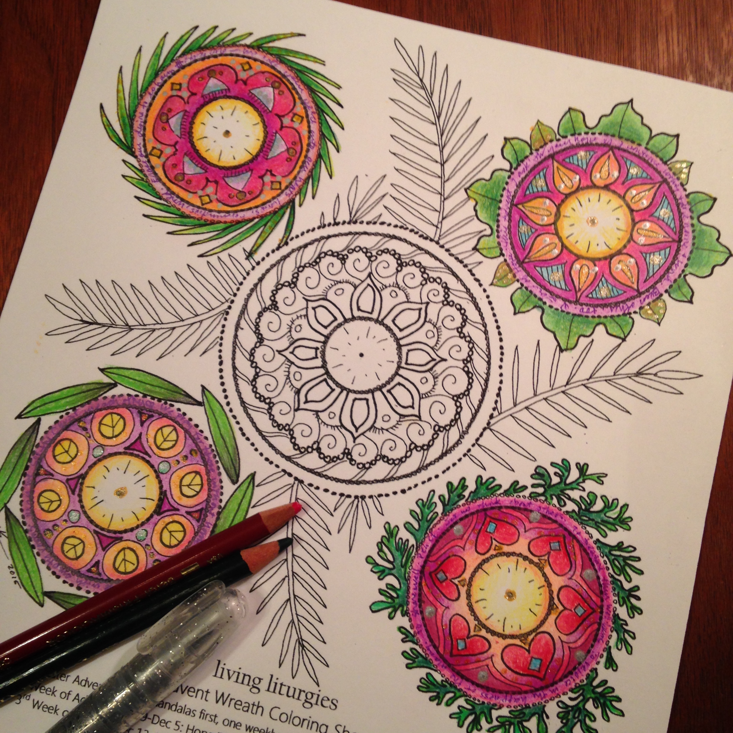 Trees Coloring Sheets: Advent-Christmas Theme – in the big love